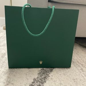 Rolex | Accessories | Authentic Rolex Bag And Catalog | Poshmark